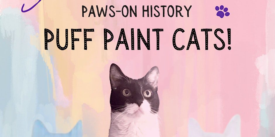 Paws-on History: Puff Paint Cats - New York Loves Kids
