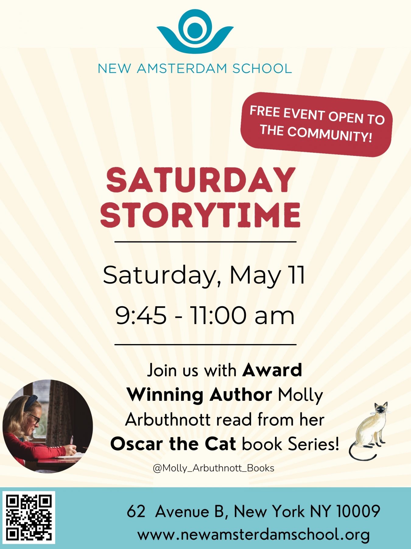 Saturday Storytime with UK Award Kids Winning Author! - New York Loves Kids